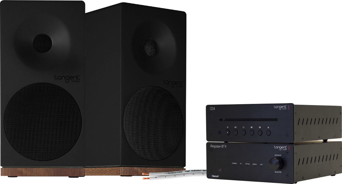 Tangent Ampster BT II + CD II + Spectrum X4 Noir - Chaînes composées